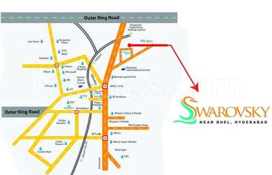 Safeway Infra Builders Safeway Infra Swarovsky Map - Beeramguda ...
