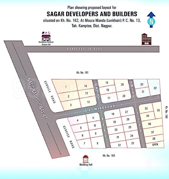 Sagar Nagri Nagpur, Koradi | Price List & Brochure, Floor Plan ...
