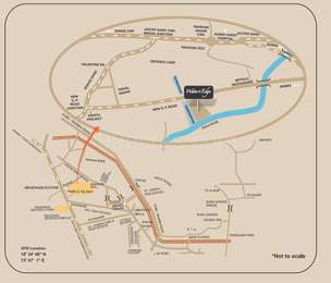 Sagar Properties Sagar Waters Edge Map - Pimple Nilakh, Pune Location Map