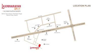 Shree Hari Builders Nasik Laxminarayan Hills Map - Pathardi Phata ...