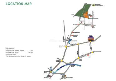 Sahara India Pariwar Builders Sahara City homes Map - Dhanori, Pune ...