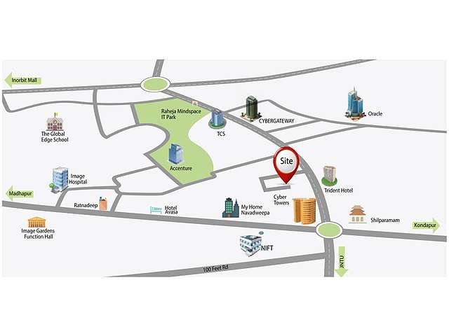 Sahiti Sri Vidhya Petals Patrika Nagar, Hi Tech City Resale Price List, Brochure, Floor Plan ...