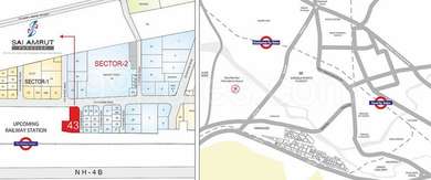 Sai Amrut Developers Sai Amrut Paradise Map - Karanjade, Navi Mumbai ...