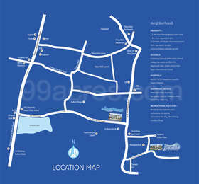 Sai Suraksha Properties Sai Suraksha Landmark Map - Bannerghatta Road ...
