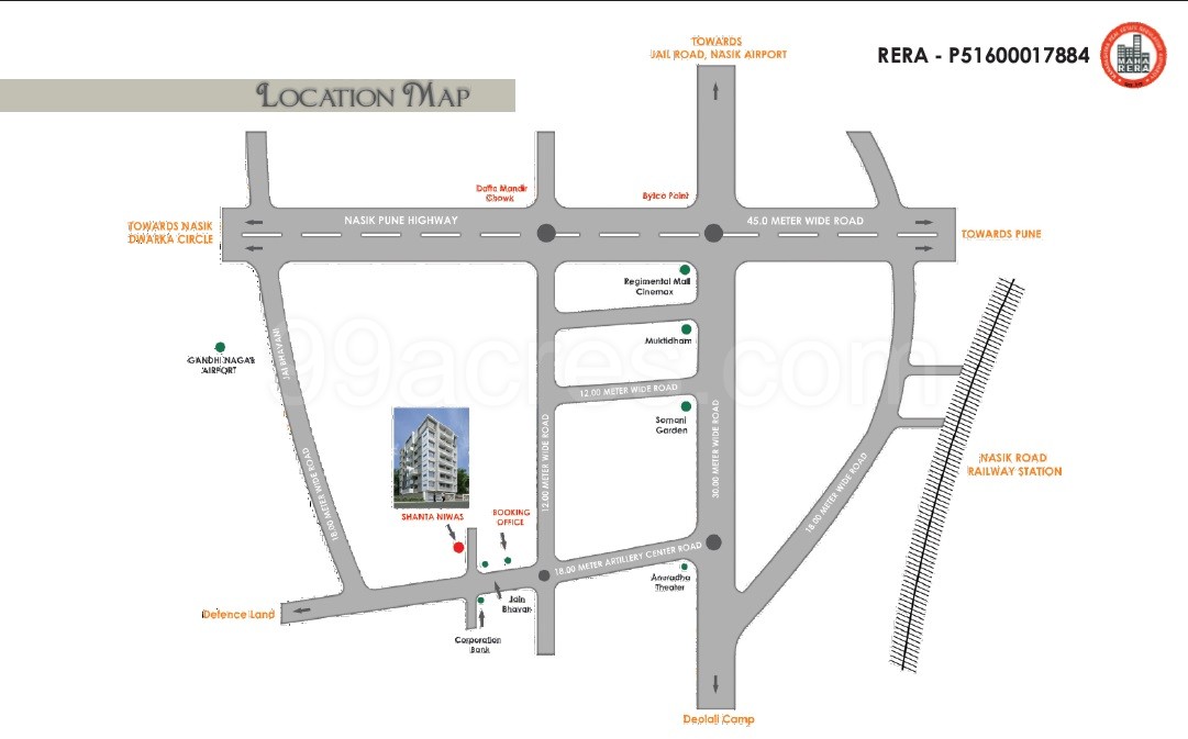 Sai Shanta Niwas CHS Nasik Road | Price List & Brochure, Floor Plan ...
