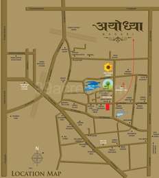 Sai Developers Surat Sai Ayodhya Nagri Map - Dindoli, Surat Location Map