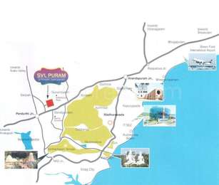Subhodaya Estates Subhodaya SVL Puram Map - Pendurthi, Visakhapatnam ...