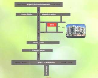 Sai Kiran Constructions Hyderabad Sai Srinivasa Nilayam Map - Pragathi ...