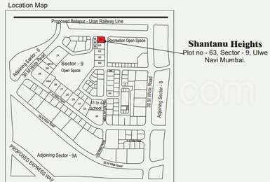 Sai Krupa Builders Mumbai Sai Krupa Shantanu Heights Map - Sector-9 ...