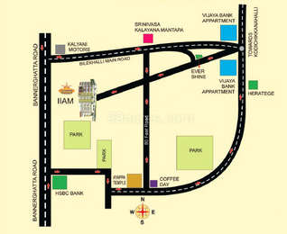 Sai Nandana Developers Sai Nandana Presidency Map - Bommanahalli ...