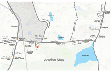 Sai Purvi Infrastructure Purvi Mithila Map - Munnekollal, Old Airport ...