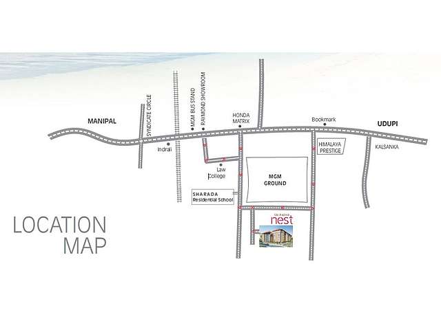 Sai Radha Nest Udupi, Kunjibettu Resale Price List, Brochure, Floor Plan, Location Map & Reviews