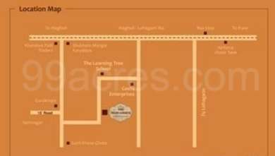 Sai Realty Sai Swami Samarth Map - Lohegaon, Pune Location Map