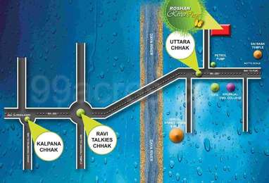 Sai Roshan Infrastructure Roshan river view Map - Uttara Square ...