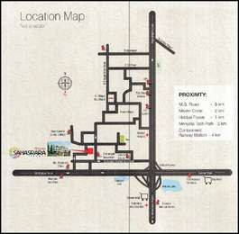 Sai Sai Ventures Sai Sai Sahasrara Map - RT Nagar, Bangalore North ...
