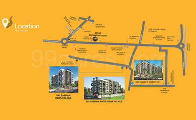 Sai Sampan Group Sai Sampan Complex Map - Danapur, Patna Location Map
