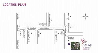 Sai Shree Balajee Homes Balaji Tilkunwar Residency Map - Phulwari ...