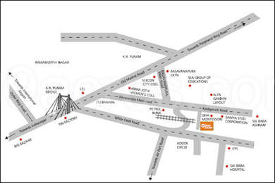 Sai Shyam Developers Sai Shyam Enclave Map - KR Puram, Bangalore ...