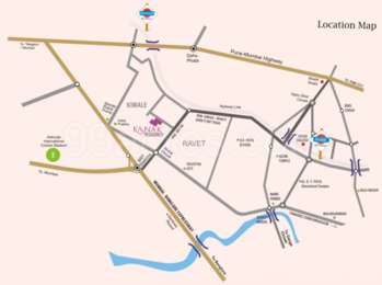 Sai Siddha Associates Kanak Residency Map - Ravet, Pune Location Map