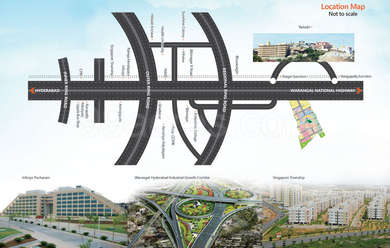 Sai Snehitha Constructions Sai Yadadri Hills Map - Yadagirigutta ...