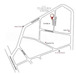 City One Sai Platina Map - Ravet, Pune West Location Map