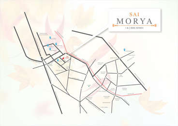 City One Sai Morya Map - Ravet, Pune Location Map