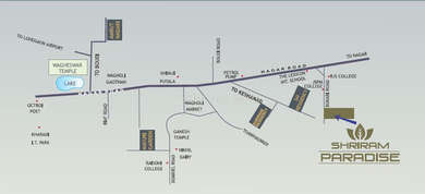 Sai Yashashree Builders Sai Yashashree Shriram Paradise Map - Wagholi ...