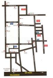 Saibala Enterprises Saibala Sridhar Flats Map - Pallavaram, Chennai ...