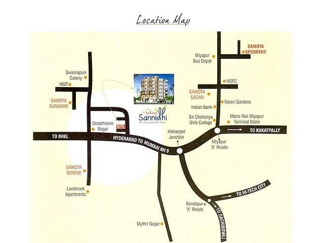 Saikota Sannidhi Madinaguda, Hyderabad | Price List, Location, Floor ...