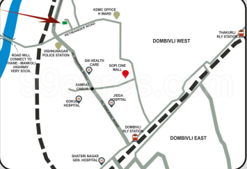 Saikrupa Developers Mumbai Saikrupa Sudam Residency Map - Dombivli West ...