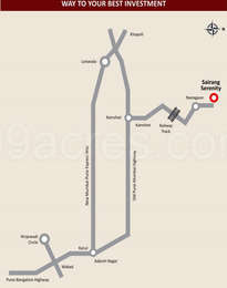 Sairung Developers And Promoters Sairung Serenity Map - Kamshet, Pune ...
