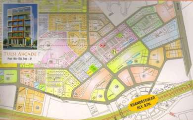 Saisha Developers Saisha Tulsi Arcade Map - Sector 21 Kamothe, Navi ...