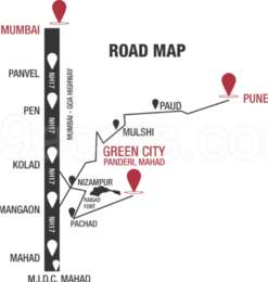 Sakarlal Balabhai & Company Ltd Sakarlal Green City Map - Mahad, Mumbai ...