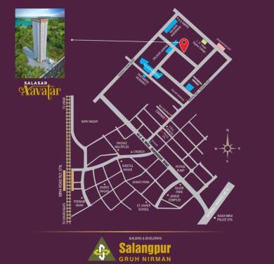 Salangpur Gruh Nirman Salangpur Salasar Aavatar Map - Mira Road East ...