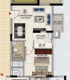 1 BHK / Bedroom Apartment / Flat for rent in Sattva Navaratna Residency ...