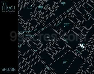 Salcon The Hive Map - Industrial Area Phase 1, Chandigarh Location Map