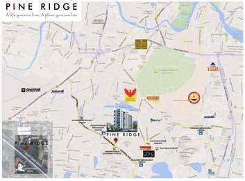 Salma Constructions Salma Pine Ridge Map - Velachery, Chennai South ...