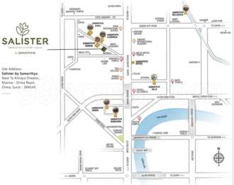 Samarthya Group Samarthya Salister Map - Masma, Surat Location Map