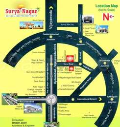 Samatha Avenues and Projects Samatha Surya Nagar Map - Hayat nagar ...