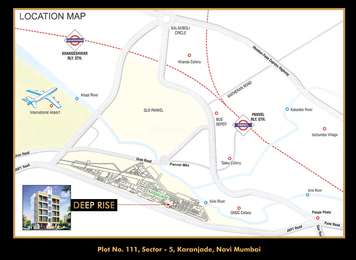 Sambhav Group Kamothe Sambhav Deep Rise Map - Karanjade, Navi Mumbai ...