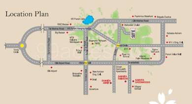 Samhita Estates LLP Samhita Royal Splendor Map - KR Puram, Bangalore ...