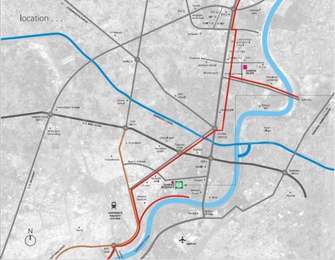 Sampad Infracon Sampad Foliage Map - Koteshwar, Ahmedabad North ...