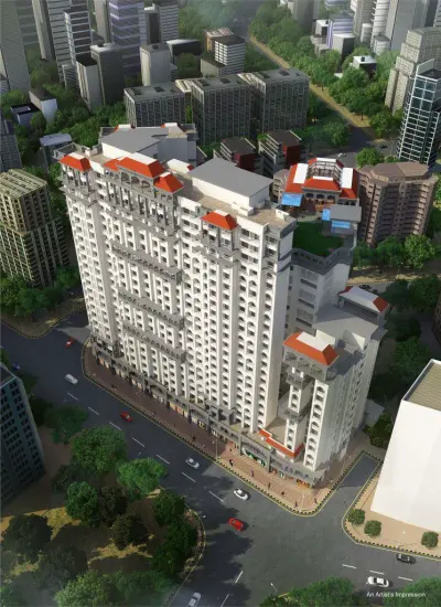 2 BHK Apartment / Flat for sale in Samrin Heritage Panch Pakhadi Thane ...