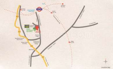Samrin Group Samrin Shree Vighnaharta Residency Map - Diva, Mumbai ...
