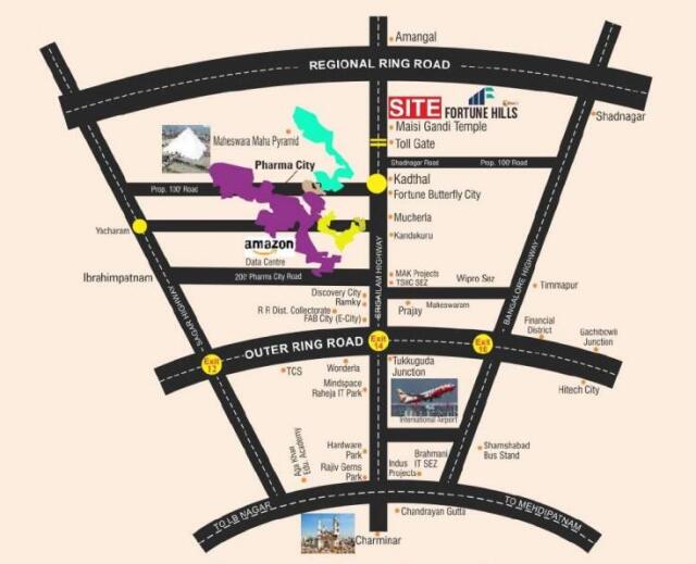 Samskar Infrastructures Samskar Natures Fortune Hills Photos - Kadthal ...