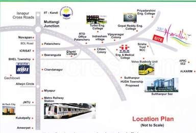 Samskruthi Estates Samskruthi NRIs Harivillu Map - Patancheru ...