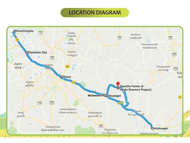 Sanctity Ferme Shoolagiri, Hosur Resale Price List, Brochure, Floor ...