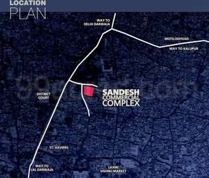 Sandesh Procon LLP Sandesh Commercial Complex Map - Bodakdev, Ahmedabad ...