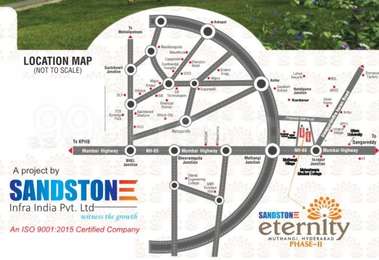 Sandstone Infra Builders Sandstone Eternity Phase 2 Map - Muthangi ...