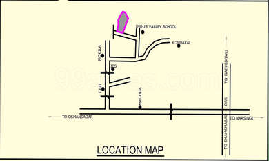 Sandstone Infra Builders Sandstone Paradise 2 Map - Mokila, Hyderabad ...